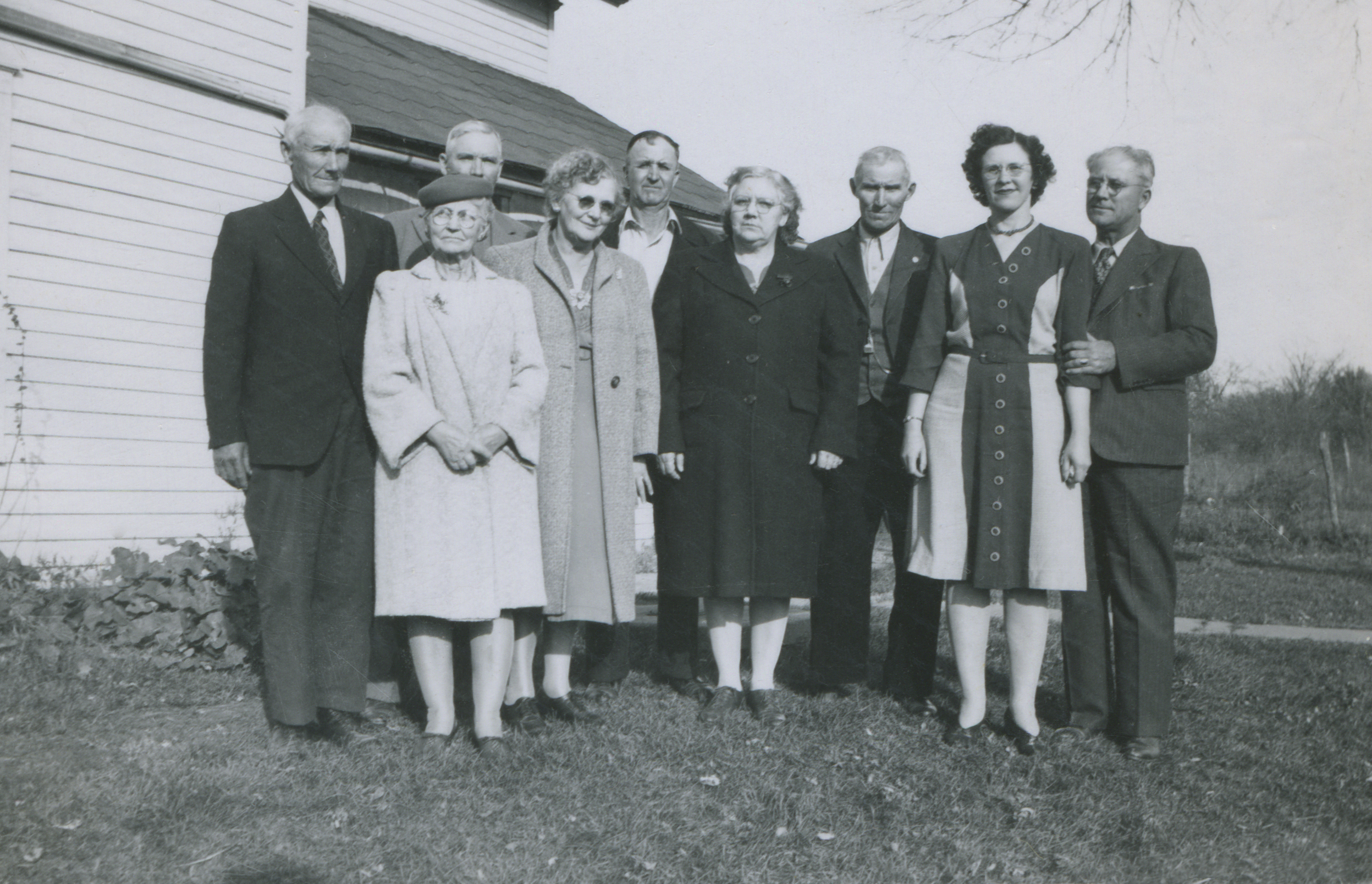 Photos: Jasper Vandiver children with spouses - 1945: Vandiver Family ...